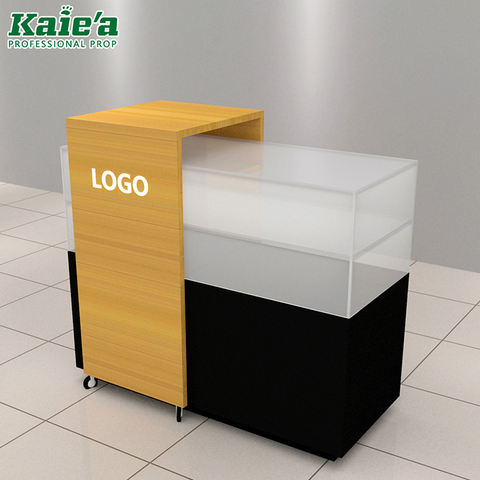 Laptop Retail Display Table - Customizable & Stylish