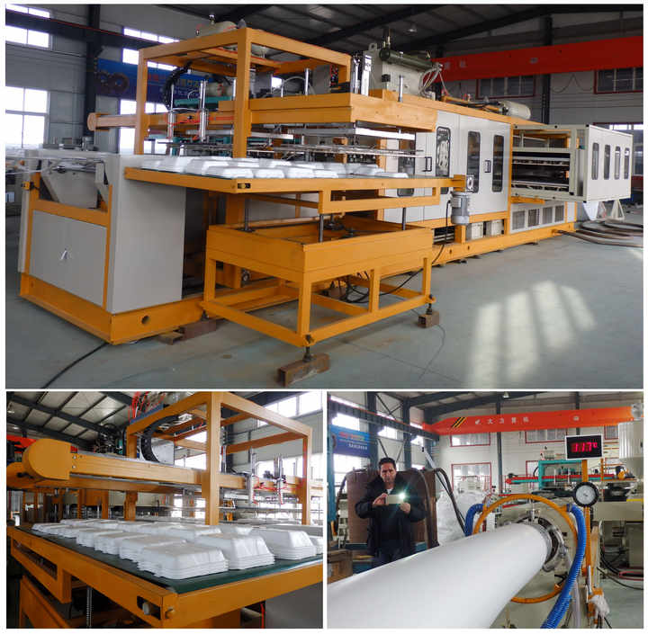 Disposable PS Foam Plate Making Machine - Automatic & Efficient