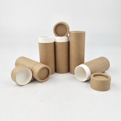 Eco Friendly Paper Cylinder Packaging Box for Tea/herbs/coffee ...