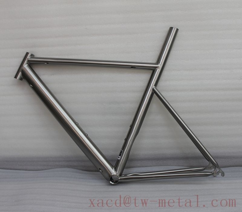 Custom Titanium TT Bicycle Frame 700C XACD - Lightweight & Durable