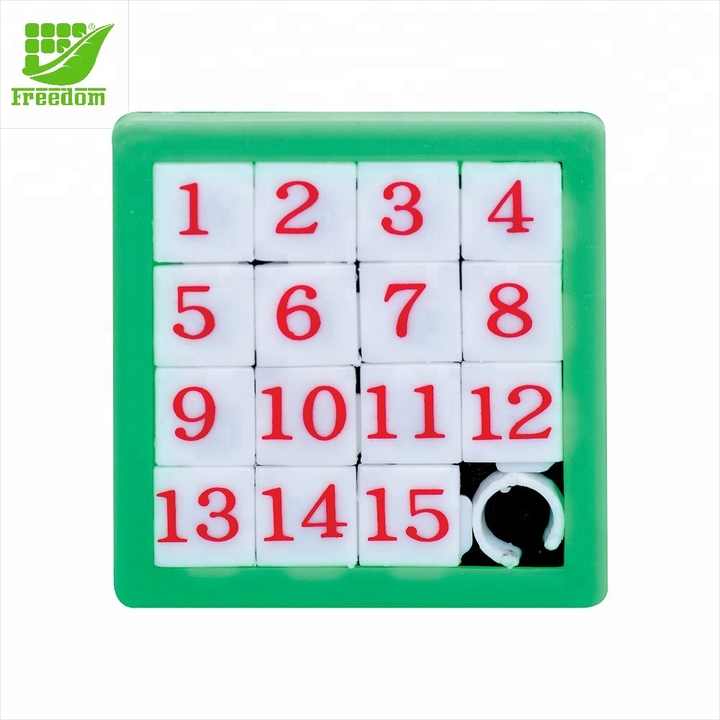 Custom Plastic Sliding Puzzle - Eco-Friendly Promotional Gift