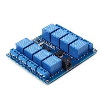Dc 5v 10a 8 Channel Micro Usb Relay Indicator Board Module Pc Upper ...