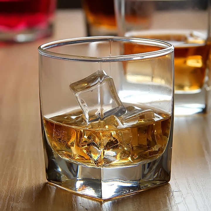 Tall Square Shot Glasses