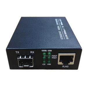 CATV 10M 100Mbps GPON EPON 光纤对 RJ45 RJ11 媒体转换器
