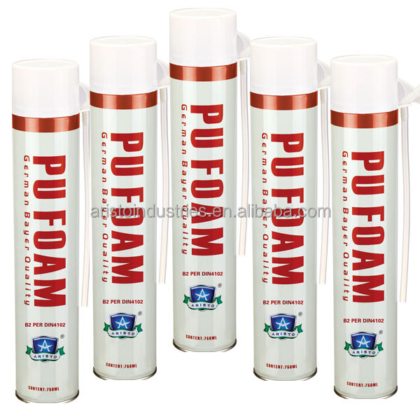 750ml Professional B2 Fire Resistant PU Foam Spray