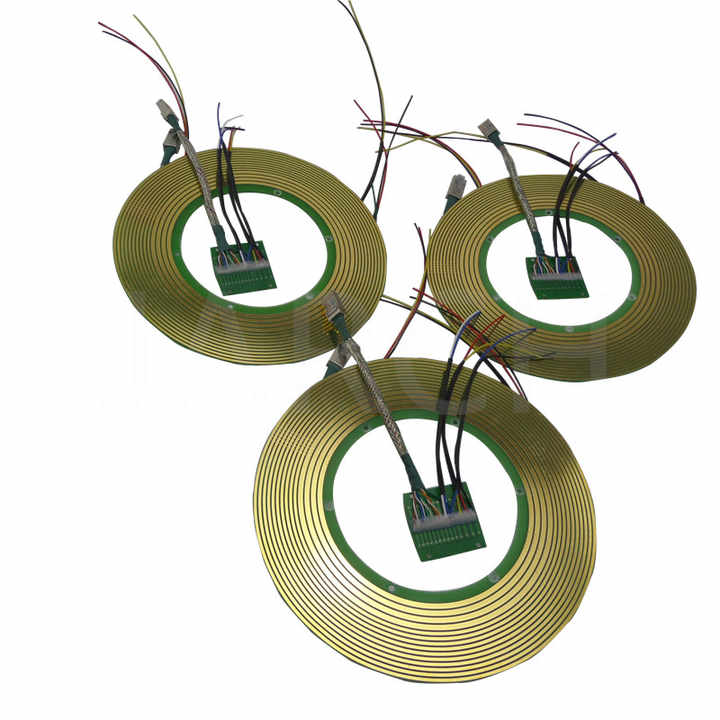 Rotating electrical connectors rotary joint pancake pcb slip ring for ...