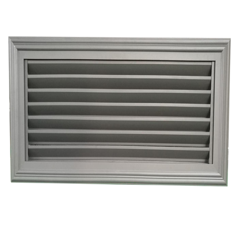 Commercial building decorative exterior louvre triangle aluminium ...