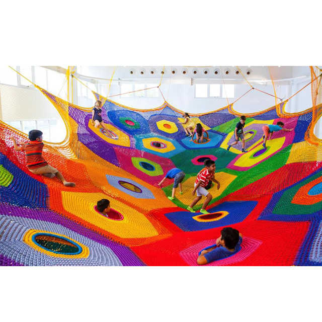 KIRA Climbing Net - Colorful Indoor Playground Equipment
