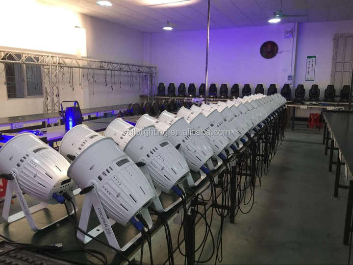 Vello LED 4 in 1 Quad-Color Power Par Can Light - 100000hrs