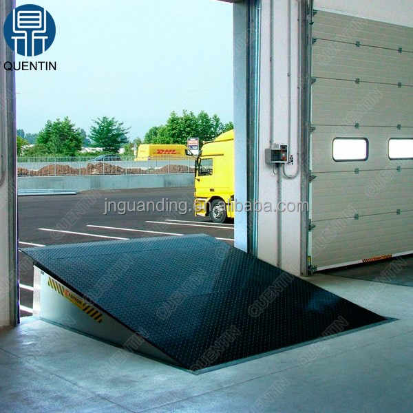High Quality Stationary Hydraulic Container Loading Ramp