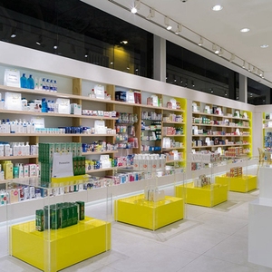 Medical Shop Interior Design - Wholesale Pharmacy Furniture