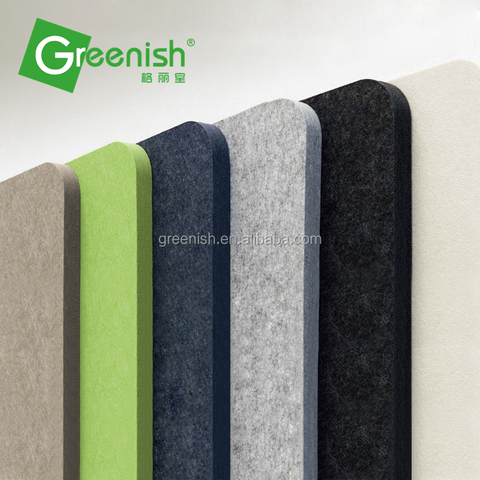 ASTM E84 Class A Polyester Fiber Acoustic Panels by GREENISH