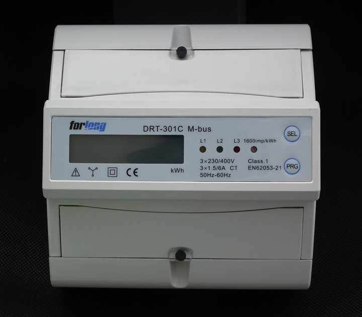 Best Selling Forlong Three Phase Smart Wireless Energy Meter with M-bus ...