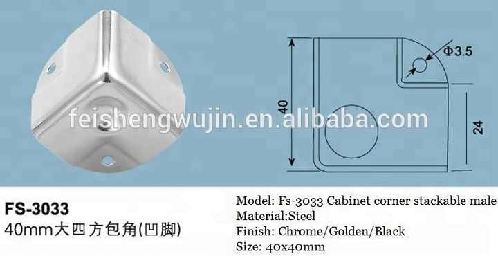 Concave 40mm Metal Corner for Flight case Accessories Fs3033| Alibaba.com