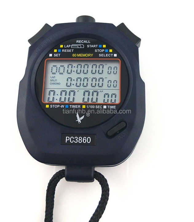 Promotional Stopwatch - Continuous Display of Event Time