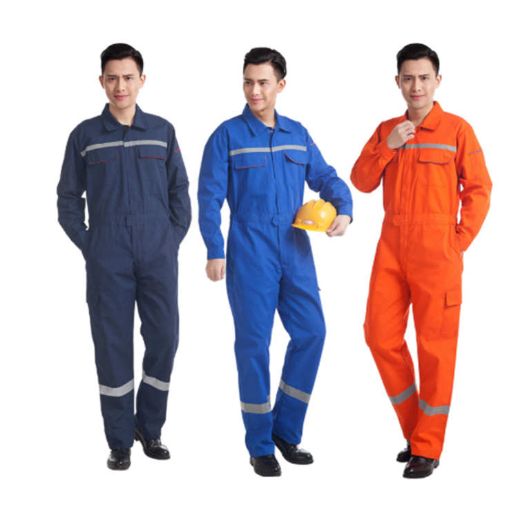 Durable and Comfortable work blue uniform for Industry Professionals