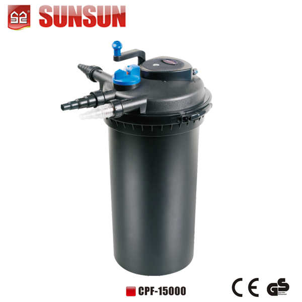 SUNSUN CPF Series Eco-Friendly Koi Pond Filter System with UV Power