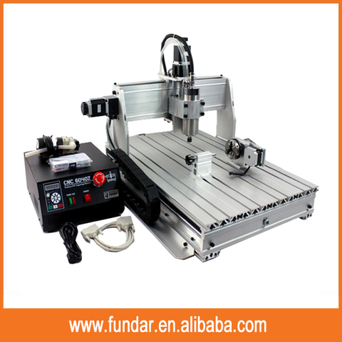 New Design Desktop CNC HY-3040 4 Axis Machine for Milling
