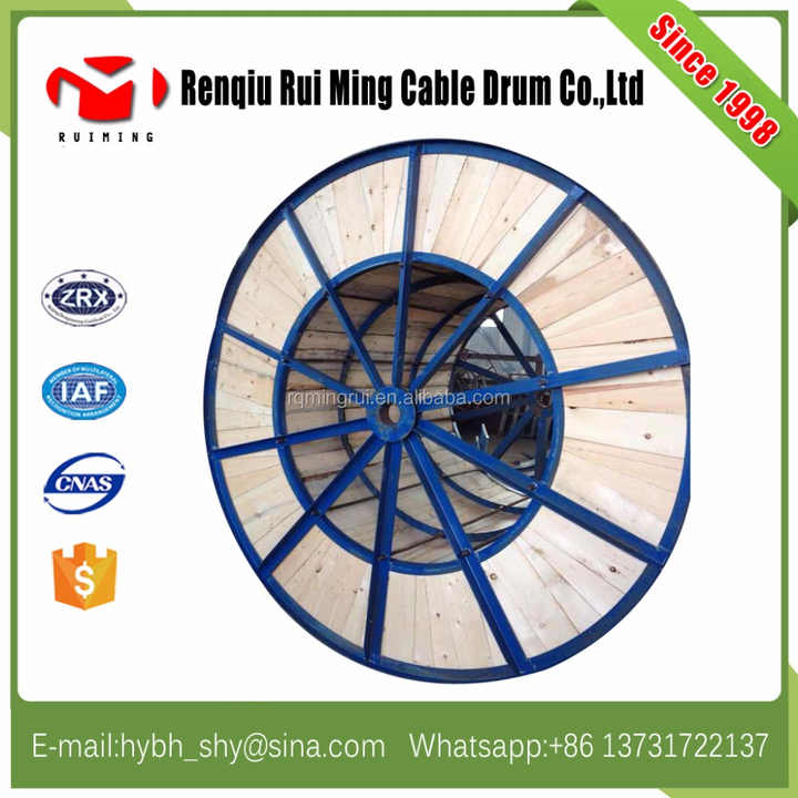 Sale Empty Steel Wood Cable Spool for Electric Wire