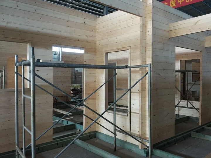 European Style Prefabricated Wooden Houses - Waterproof Log Cabins