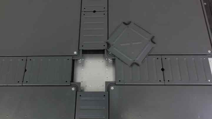 OA Network Steel Raised Access Floor(trunking System) for Office ...