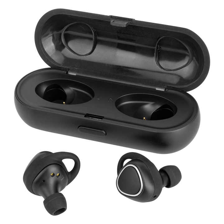 TWS Earbuds V5.0 Stereo Mini Wireless BT Earphone With Charger Case ...