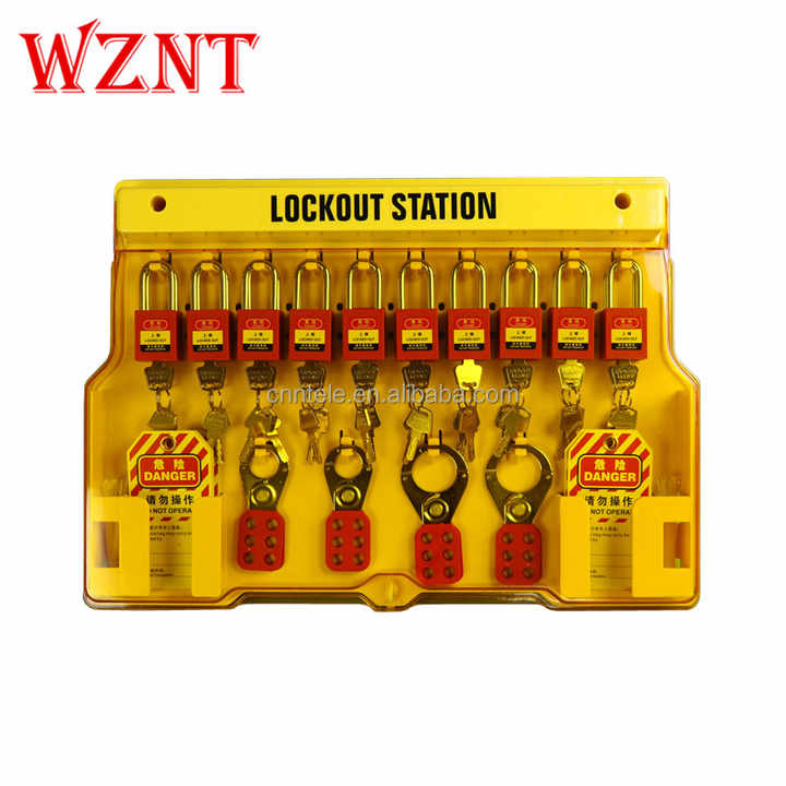 NT-LG02 Lock Out Tag Out Lock Safety Box - Loto Station