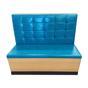 L Shape Restaurant Booth - Modern Design, Custom Sizes