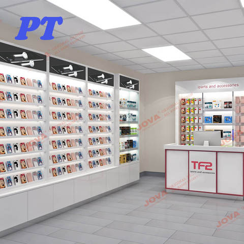 Modern computer shop interior design,shop counter design for computer ...