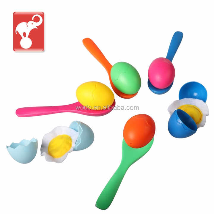 Egg and Spoon Relay Race Game - Fun Outdoor Activity
