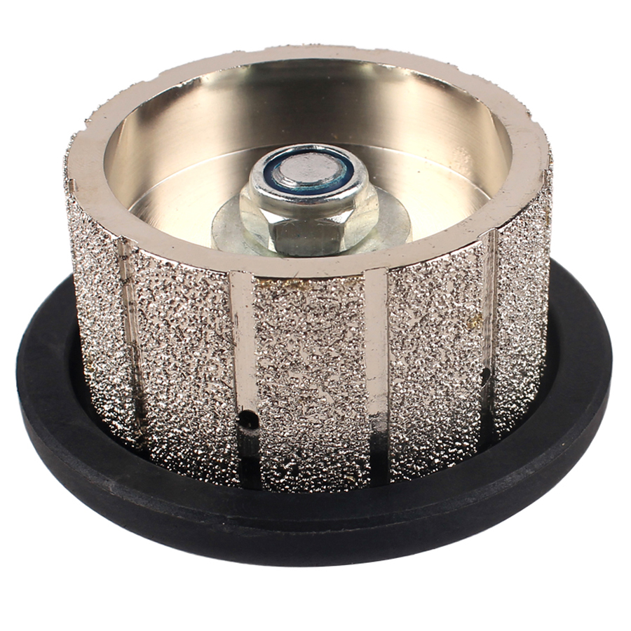 Durable vacuum brazed diamond router bit profile wheels for Efficient ...