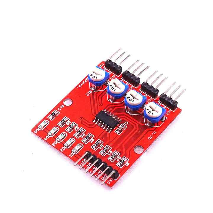 HW-096 Four Way 4 Channel Infrared Detector for Smart Cars