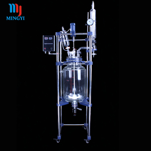 Efficient pyrex glass cylindrical glass reactor For Optimal Chemical ...