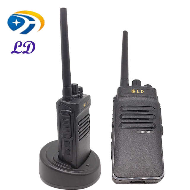 Black 10W waki talki walkie-talkie LD-8000 UHF bangladesh professional ...