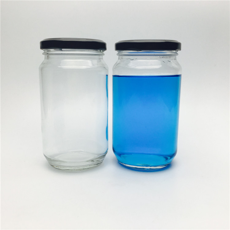 Recycled Glass Jars - Eco-Friendly Square Candle Containers