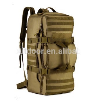 Tactical MOLLE Travel Bag with Padded Backpack Straps