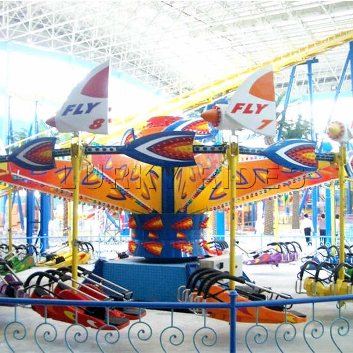 Double Flying Chair Lifting Paratrooper - Fun Amusement Ride