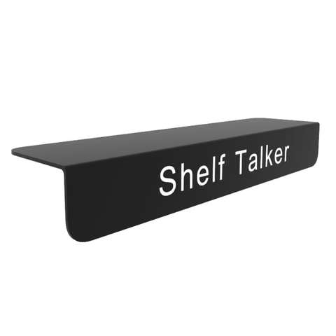 Supermarket PVC data strip label channel scanner rail shelf talker ...