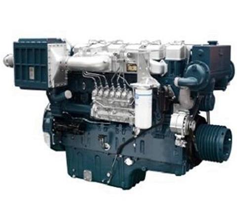 Deutz MAN B&W L27/38 Series Marine Diesel Engine with gearbox with 2960 ...