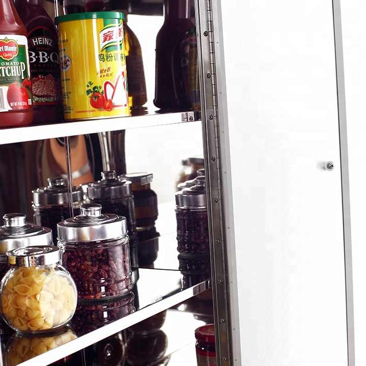 YMT Modern Wall Mounted Stainless Steel Small Glass Door Kitchen ...