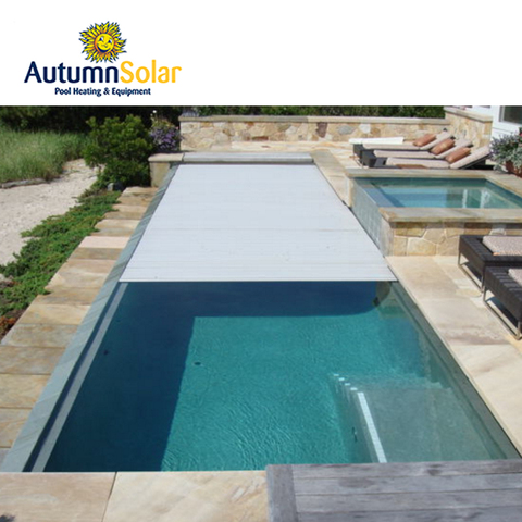 Polycarbonate Slats Automatic Swimming Pool Cover - Autumn Solar