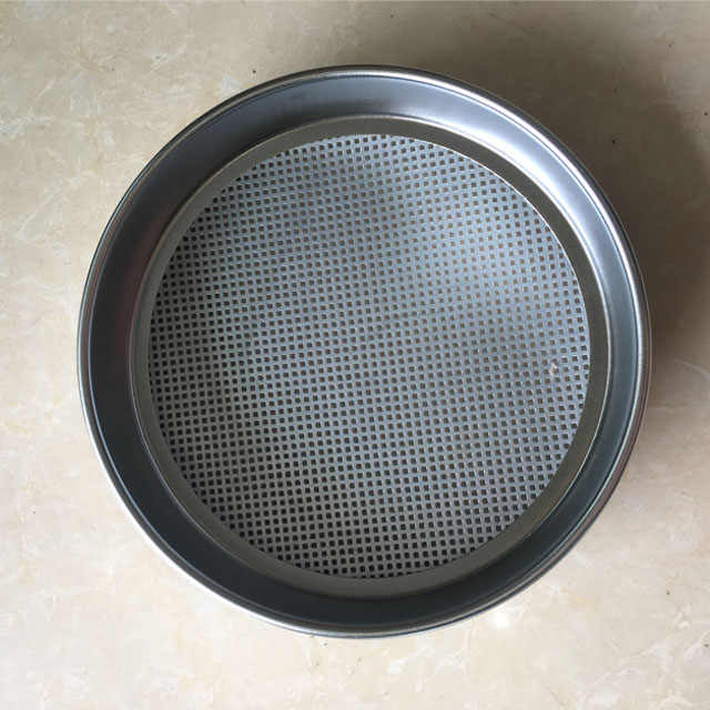 Stainless Steel Test Sieve Set for Soil Laboratory Shaker