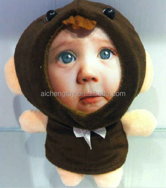 DIY 3D Face Frame Toy - Realistic Human Face with Plush