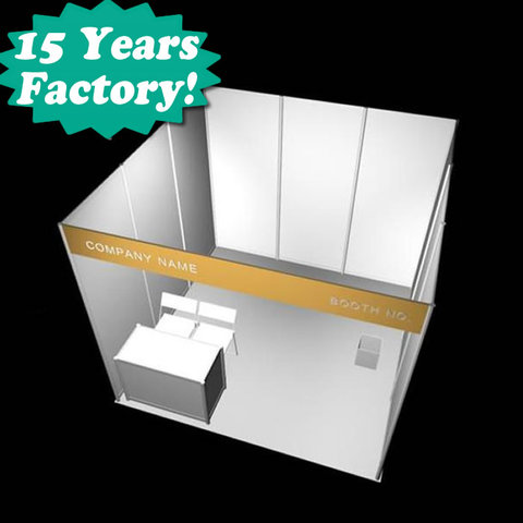Hebang Modular System Display 8-Way Aluminum Profile Shell Scheme Booth ...