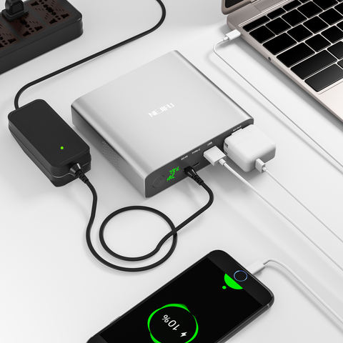 220V Power Bank 2 USB Ports 60000mAh Battery Backup for Laptop| Alibaba.com