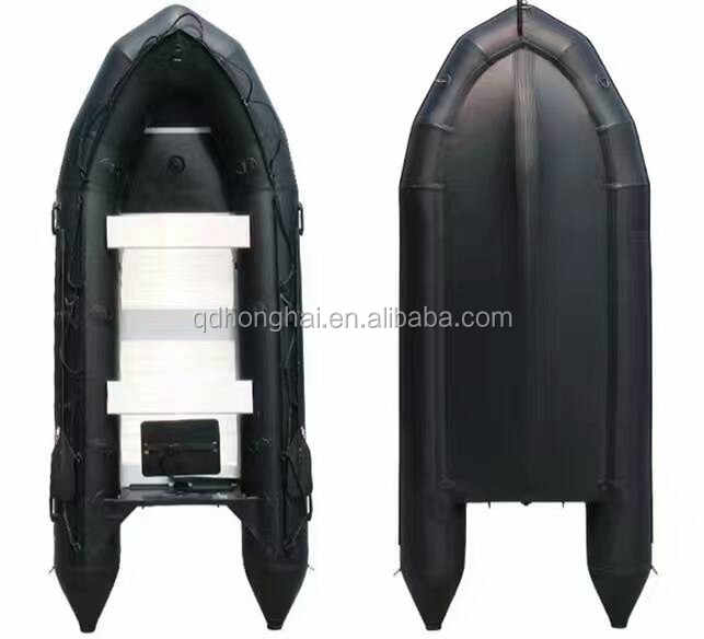 14ft Ocean Inflatable Pontoon Rubber Boat HH-S430 with CE