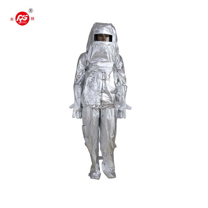 CCS Certificate Fire Fighting Aluminum Foil Aramid Composite Fireman ...