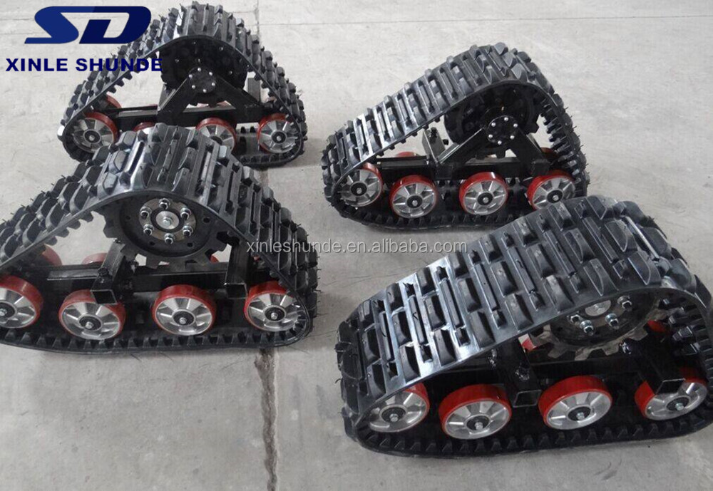 Potente gummi traccia sistema umwandlung f r atv sulle offerte ...