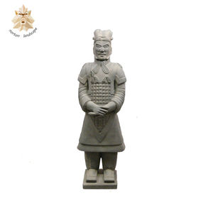 Famous Garden Soldier Bronze Terracotta Sculpture Brass Chinese Warrior ...