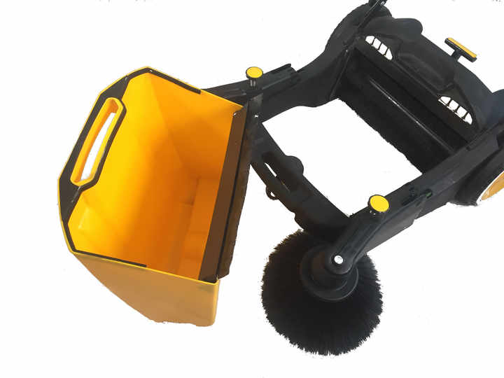 980 Manual Hand Push Road Sweeper Unpowered Workshop Sweeping Machine ...